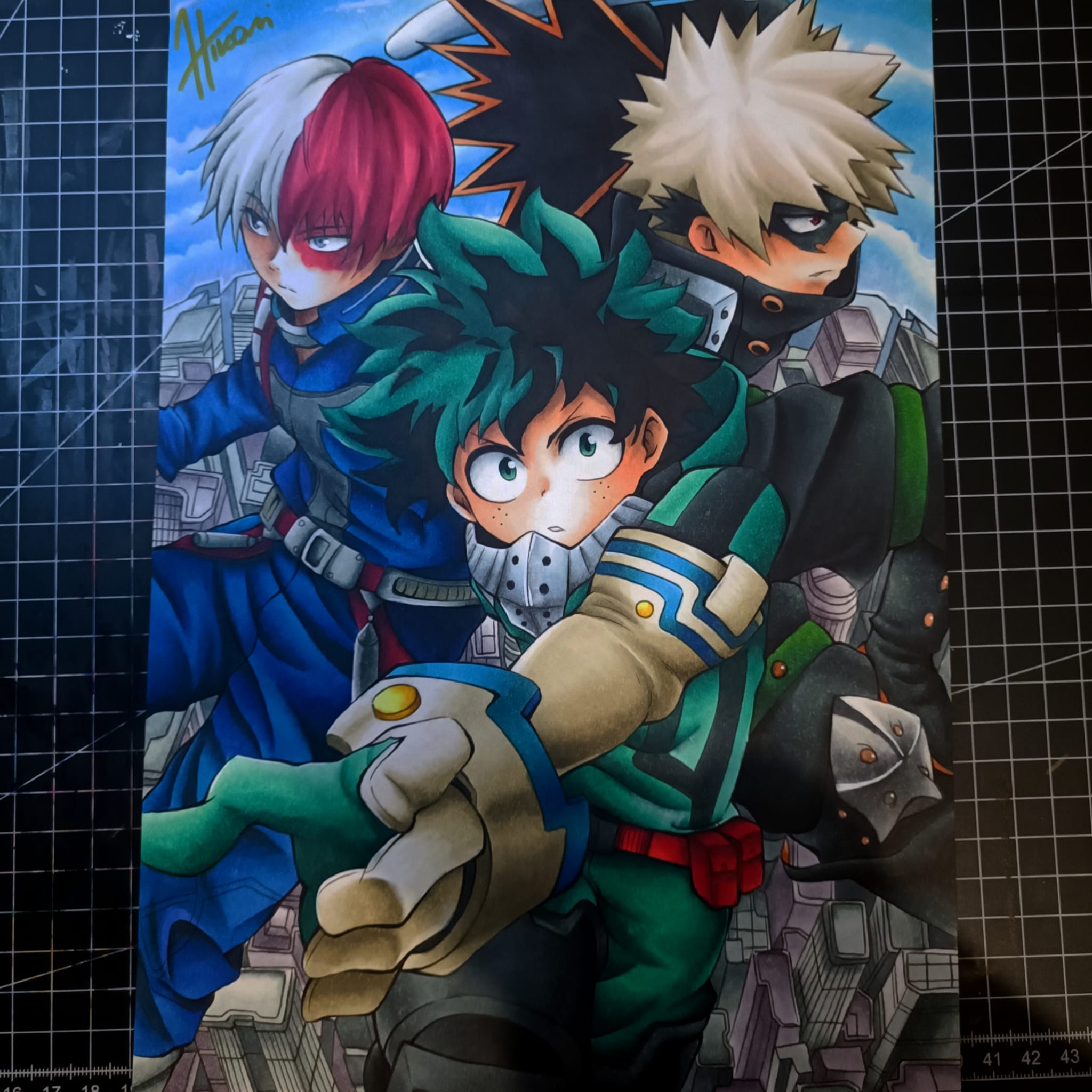 Trio My hero academia – xhikarx